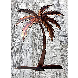 Palm Tree Metal Wall Art Decor in 12", 16", 18" 20", 26",30" and 36"