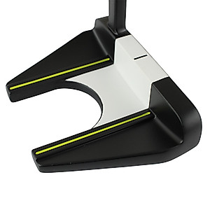 Majek K5 P-204 Golf Putter Right Handed Mallet Bullet Style with Alignment Line Up Hand Tool 36 Inches Tall Men's Perfect for Lining up Your Putts