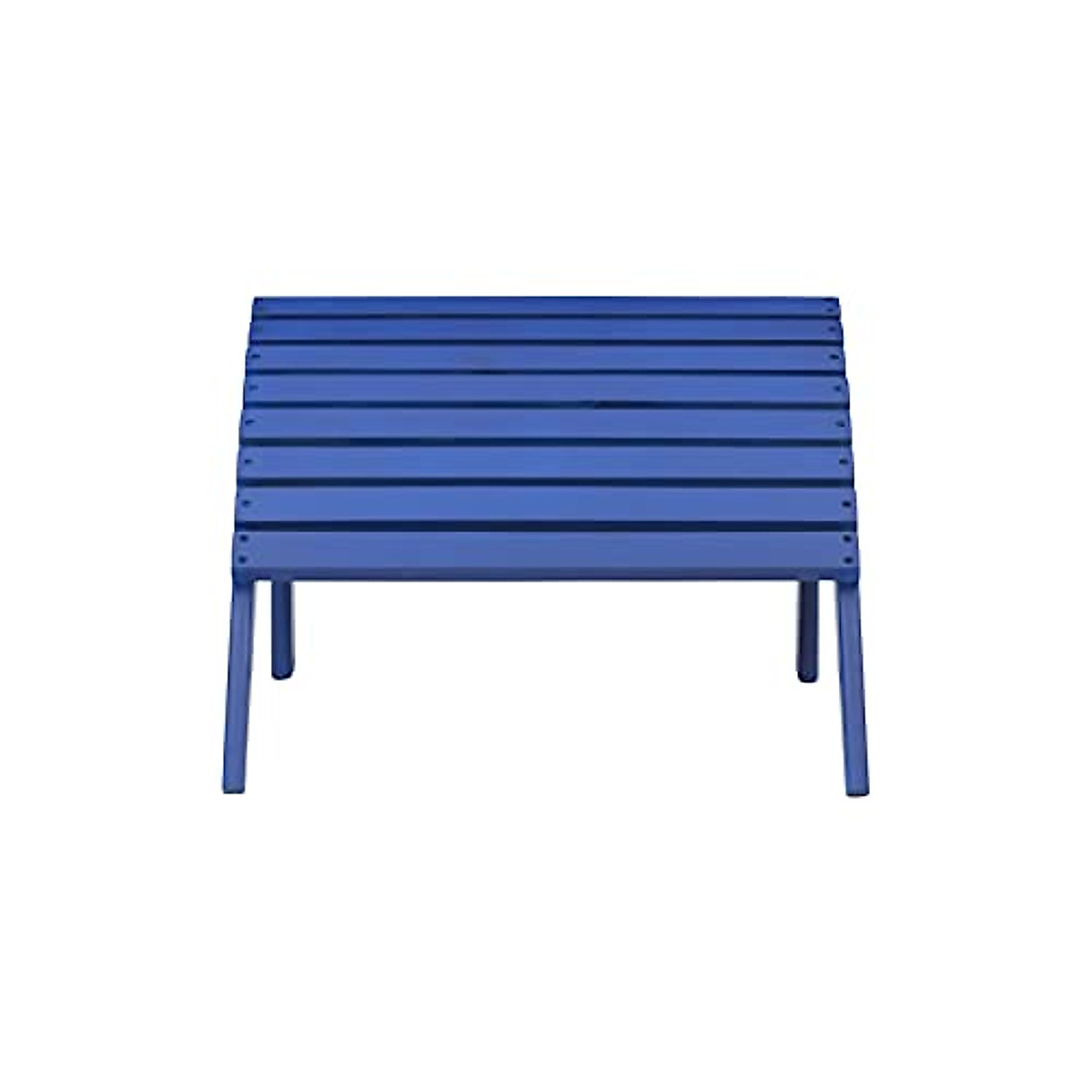Linon Jayde Blue Adirondack Outdoor Ottoman