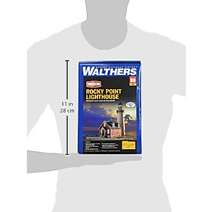 Walthers Cornerstone HO Scale Rocky Point Lighthouse Kit