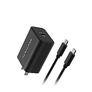 USB C Charger - NANAMI 30W USB Wall Charger PD3.0 Fast Charging Block for iPad Pro/Air/Mini, Mobile Charger Adapter for iPhone 14/13/13 Pro/13 Pro Max/12, MacBook Air, Samsung Galaxy S23/S22/S21/S20