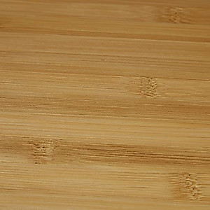 Relaxdays Desk Organiser, 3 Drawers, Bamboo & MDF, Office Storage Box, H x W x D: 21 x 14.5 x 20 cm, White, 1 Item