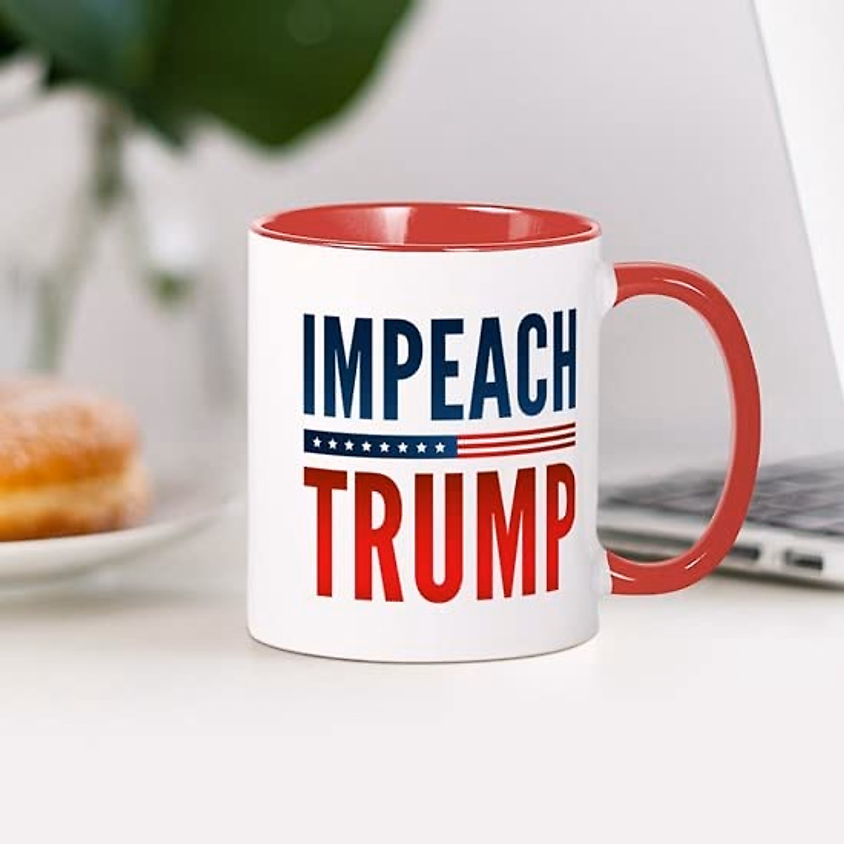 CafePress Impeach Trump Mug Ceramic Coffee Mug, Tea Cup 11 oz