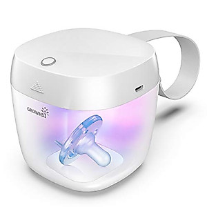 Portable UV Light Sanitizer Box | UV Sterilizer Box | Pacifier Sanitizer USB Rechargeable 99.99% Sterilized in 59 Seconds