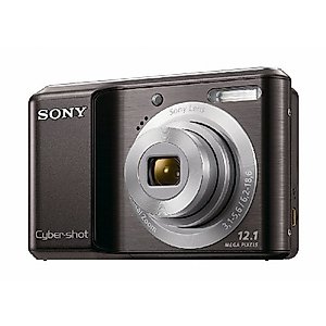 Sony DSC-S2100 12.1MP Digital Camera with 3x Optical Zoom with Digital Steady Shot Image Stabilization and 3.0 inch LCD (Black)