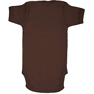 Jamaica Sunset - Jamaican Palm Trees Bodysuit (Brown, Newborn)