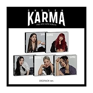 PIXY - 4th Mini Album Chosen Karma DIGIPACK ver. CD+On Pack Folded Poster (LOLA ver.)