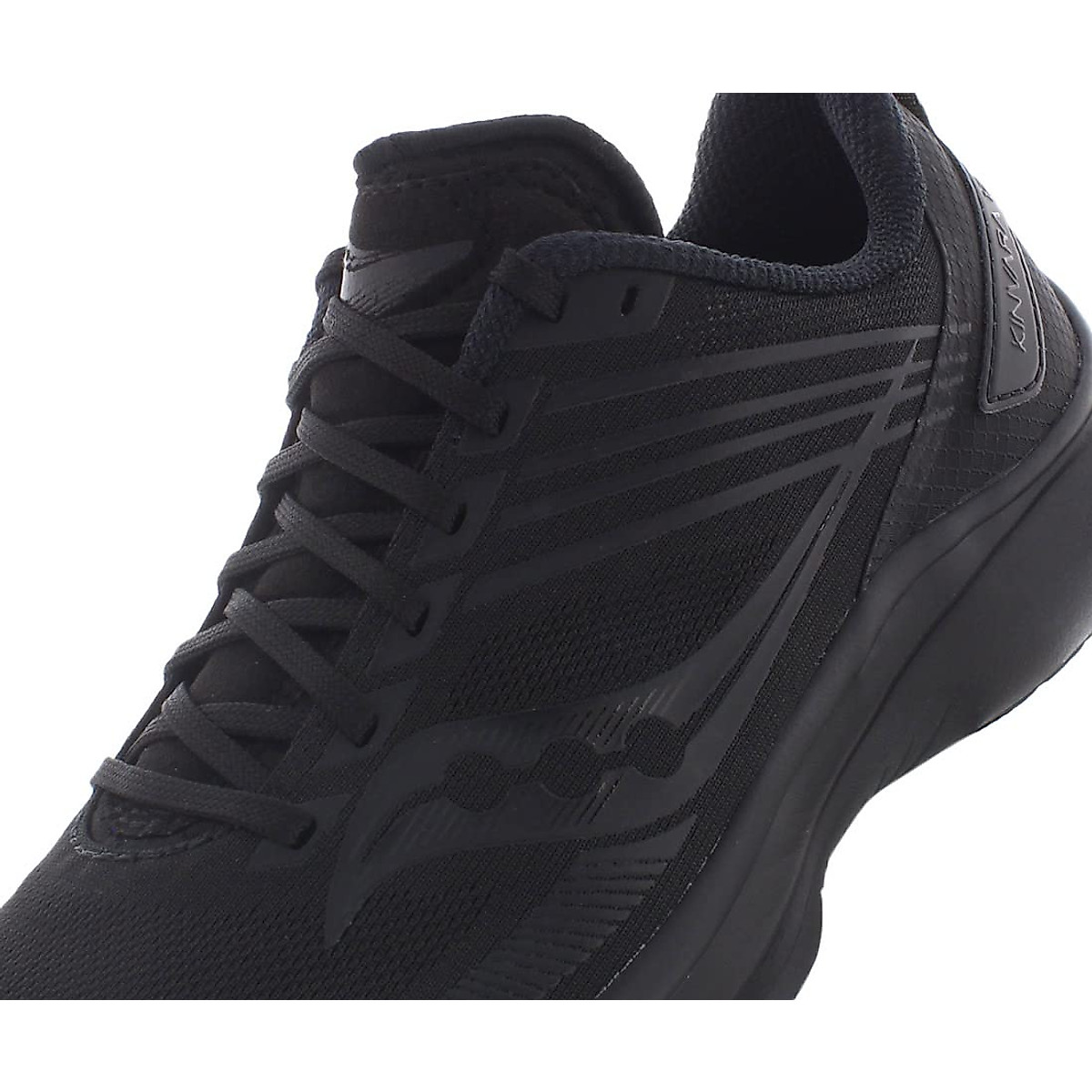 Saucony Kinvara 12 Womens Shoes Size 9, Color: Triple Black