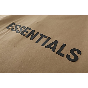 Wenorgesa Unisex Letter Print Hip Hop Shirts Classic Couples Tee Tops