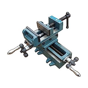 Wilton CS3 Cross Slide Drill Press Vise, 3" Jaw Width, 3" Max Jaw Opening (11693)