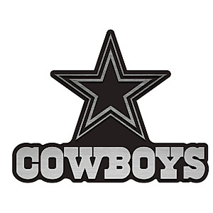 Dallas Cowboys Antique Nickel Auto Emblem