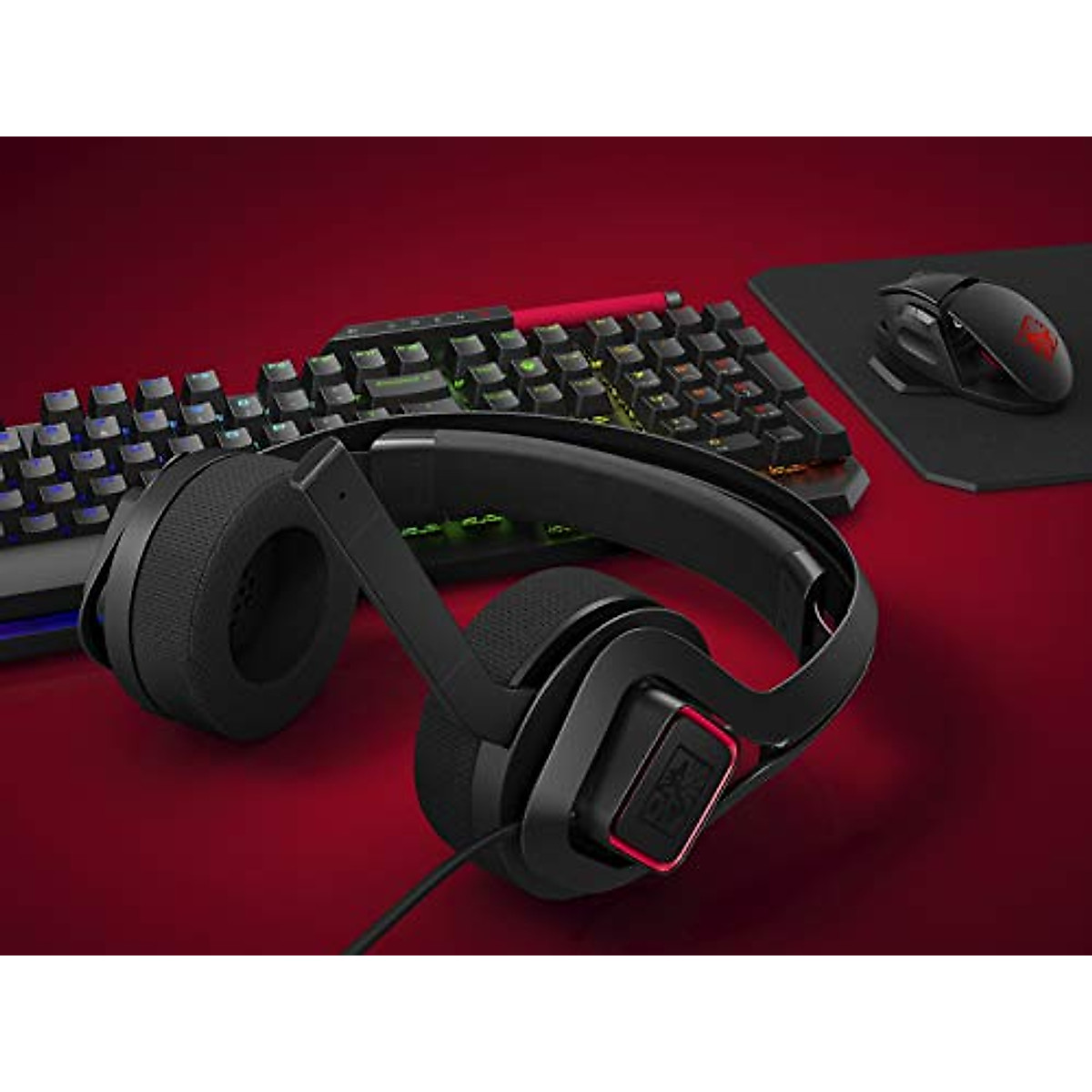 OMEN by HP Wired USB Gaming Reactor Mouse (Black/Red)