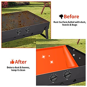 Cook Time Silicone Blackstone Griddle Mat, 28/inch Heavy Duty Food Grade Buddy Protective Cover Mats for Griddle, Accessories, Protect Your from Dirt & Rust