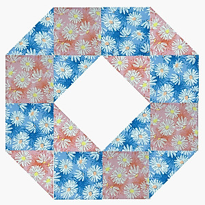 Retro Floral Print Precut Quilting Fabric 100% Cotton Fabric Squares 8x8 for Quilt Beginners (25Pcs) SZRUIZFZ