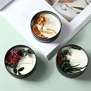 Frcctre 24 Pack Candle Tin, 8 Oz Black Metal Candle Jar with Lid, Bulk Candle Jar Candle Containers for DIY Candle Making, Arts, Crafts, Storage and Gifts