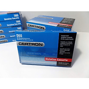 Blank Recording Audio Cassette D60 Minutes - 10 Cassettes per Order