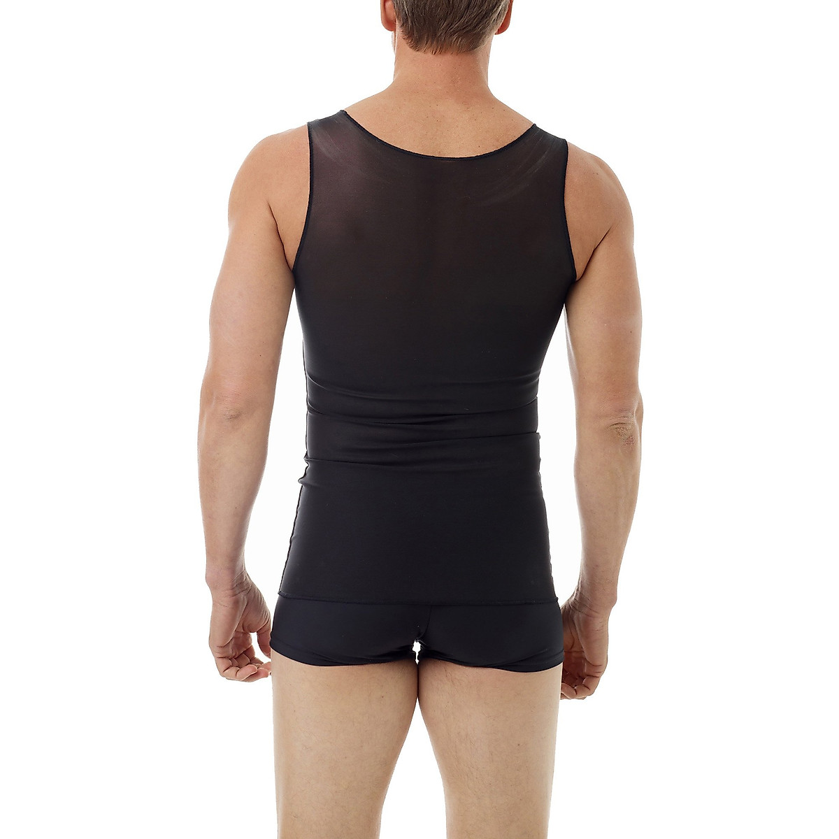 Underworks FTM Gynecomastia Ultimate Chest Binder Tank 997 - Black Small