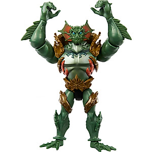 Masters of the Universe He-Man and The Large Figure Mer-Man Savage Eternia, Collectible Action Figure Villain, Motu Toy
