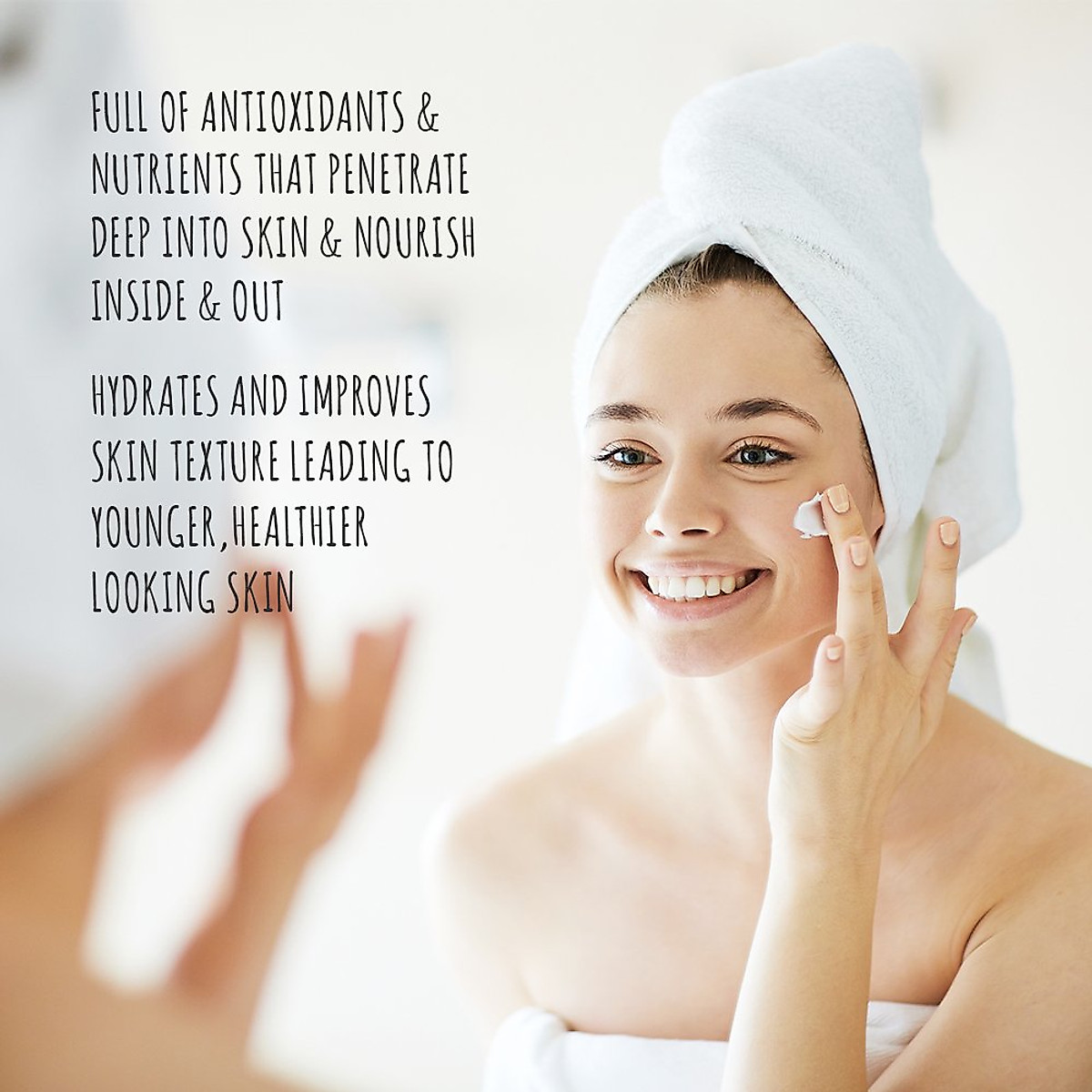 Body Merry Super-C 22 Moisturizer – Vitamin C Facial Cream with Organic Aloe and Hyaluronic Acid - Brightening and Hydrating Anti-Aging Face Lotion for Dark Spots, Lines and Wrinkles, 1.7 fl oz