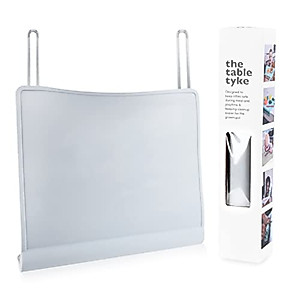 The Table Tyke 100% Silicone Placemat with Teething Edge Bumper/Spill Stopper | Dishwasher Safe, Travel Ready Non-Slip Suction Activity Mat for Infants, Babies, Toddlers, Children, Kids