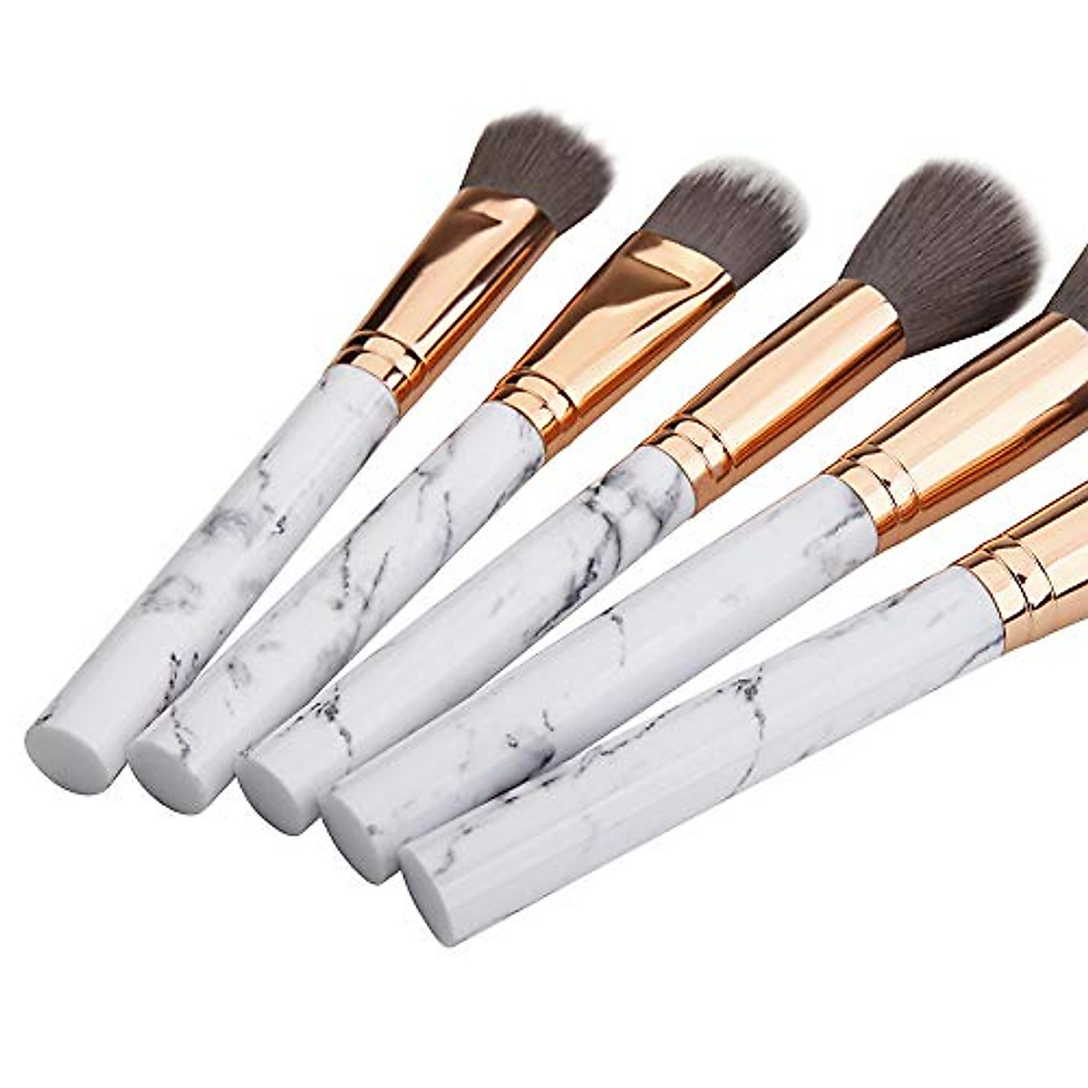 Makeup Brushes Set 15PCS Professional Make up Brushes Set Synthetic Foundation Powder Concealers Eye Shadows Makeup Tools Grey