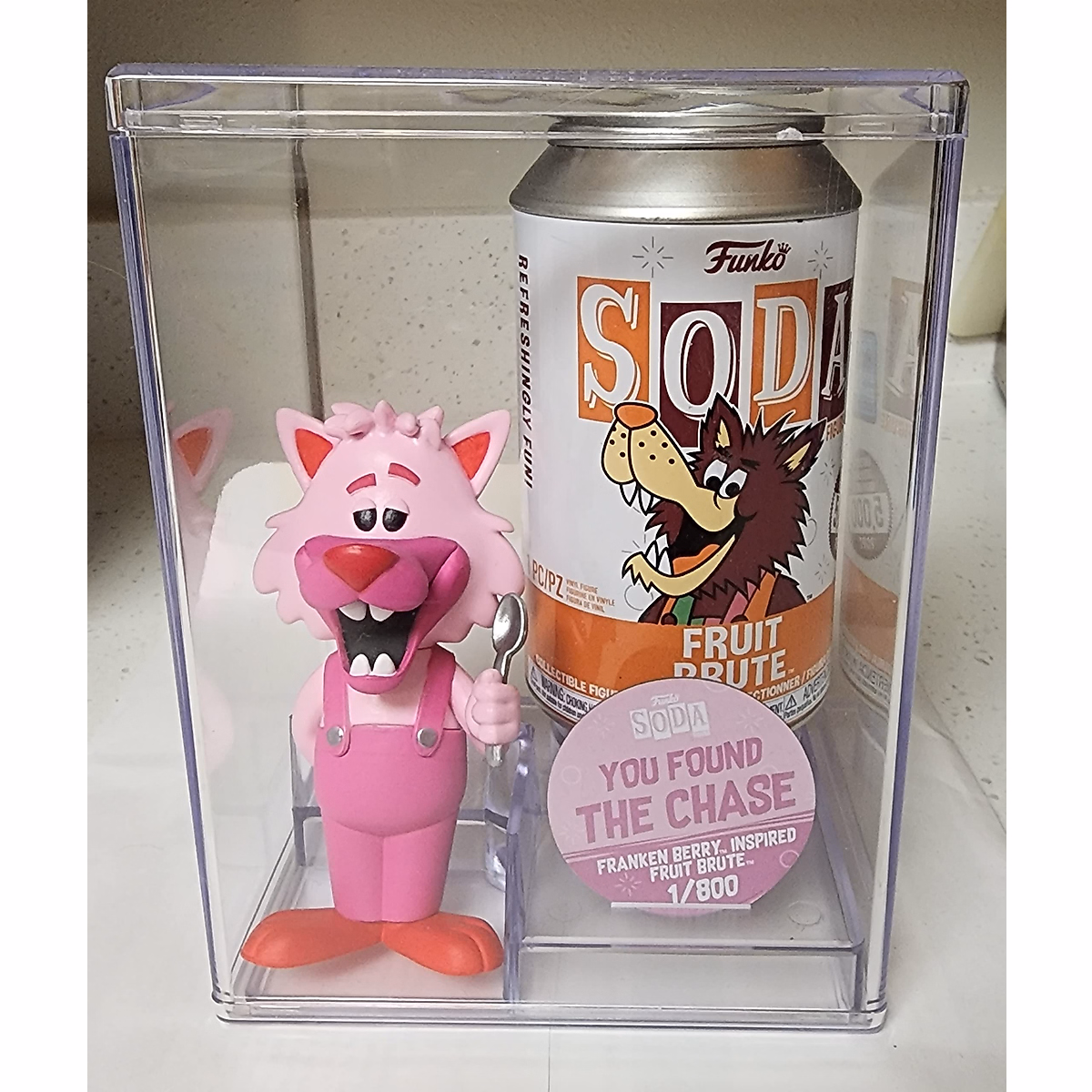 Soda Display Stand Compatible with Funko soda figures - Clear