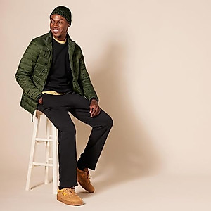 Amazon Essentials Men's Fleece Crewneck Sweatshirt - Black, Large (Available in Big & Tall Sizes)