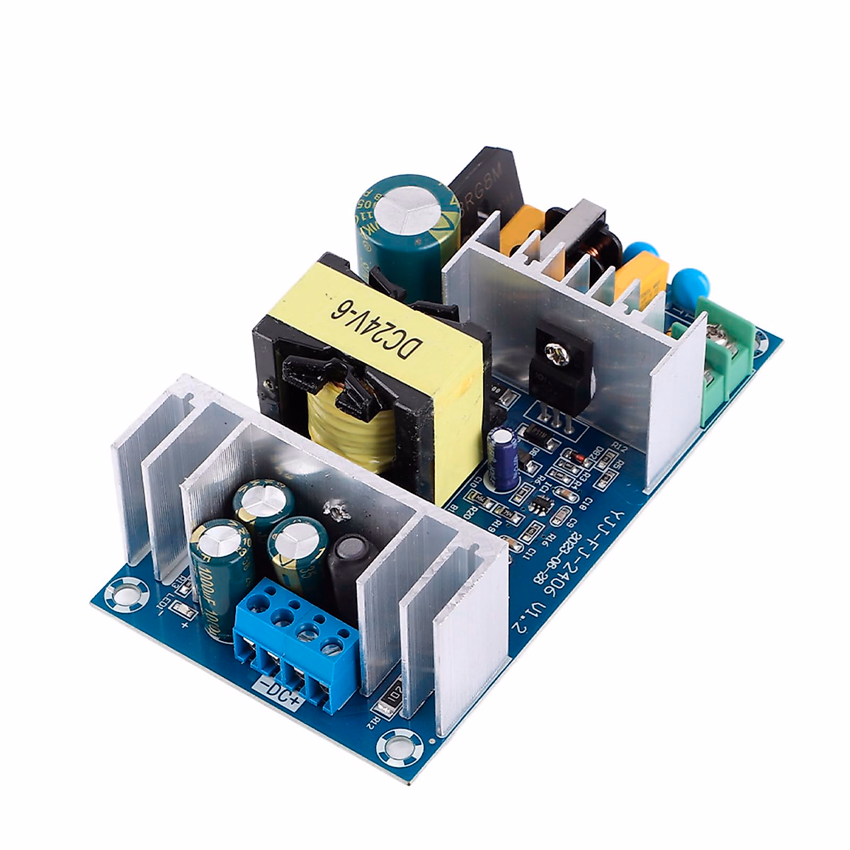 Zerone AC 100-240V to DC 24V 6-9A Switching Electricity Supply Module 150W High Power Industrial DC Electricity Supply Bare Board