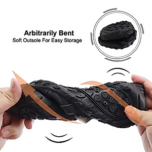 MAYZERO Men Water Shoes Women Barefoot Quick-Dry Aqua Shoes Surf Beach Pool Swim Shoes Wide Toe Lake River Hiking Kayaking Boating Water Socks