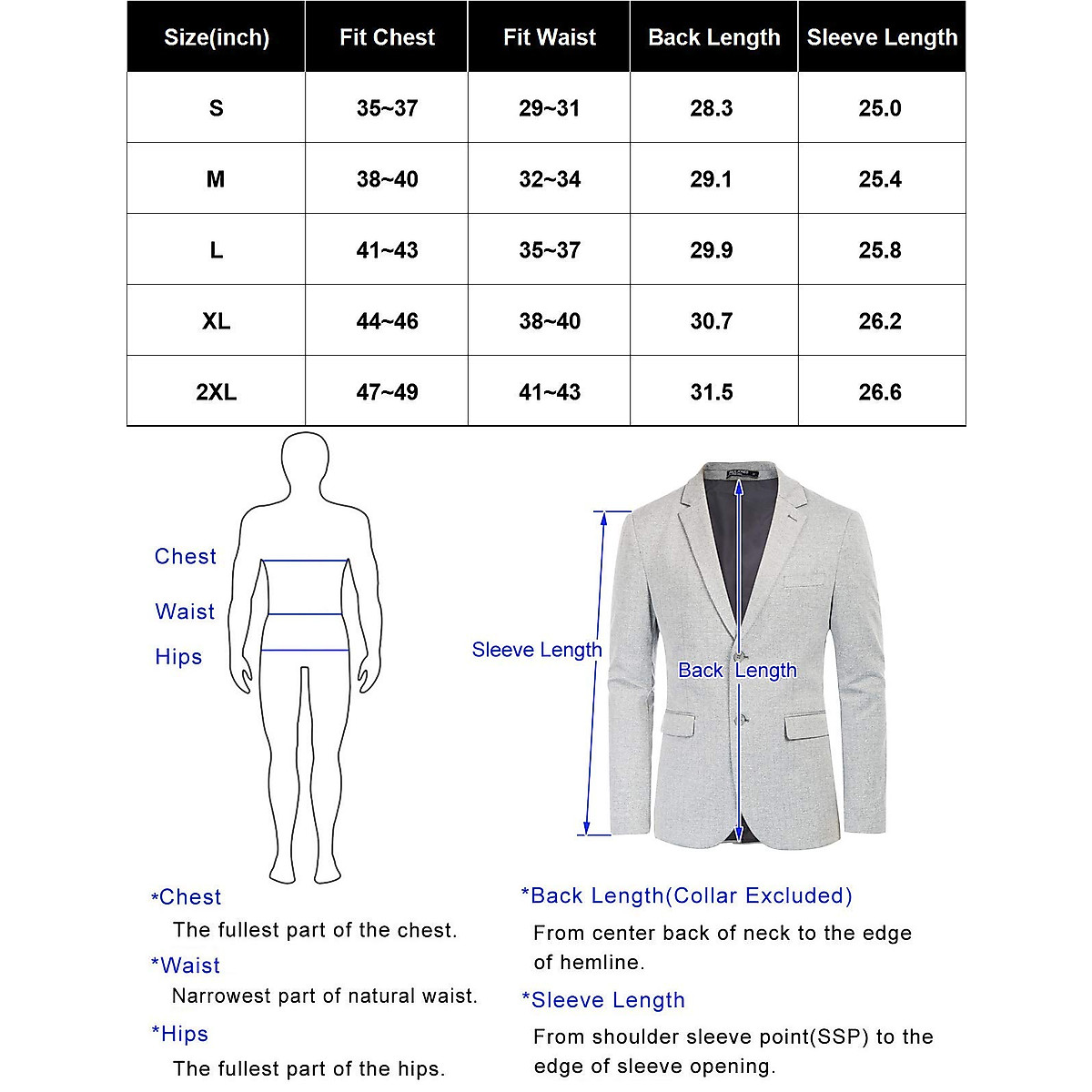 Men's 2 Button Herringbone Blazer Jacket Lightweight Casual Stretch Knit Sport Coat Light Grey L