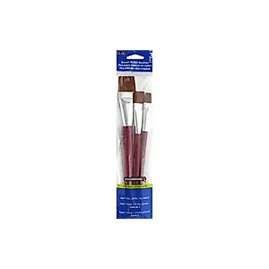 Plaid Flat Brush Set, 44219 (3-Piece)