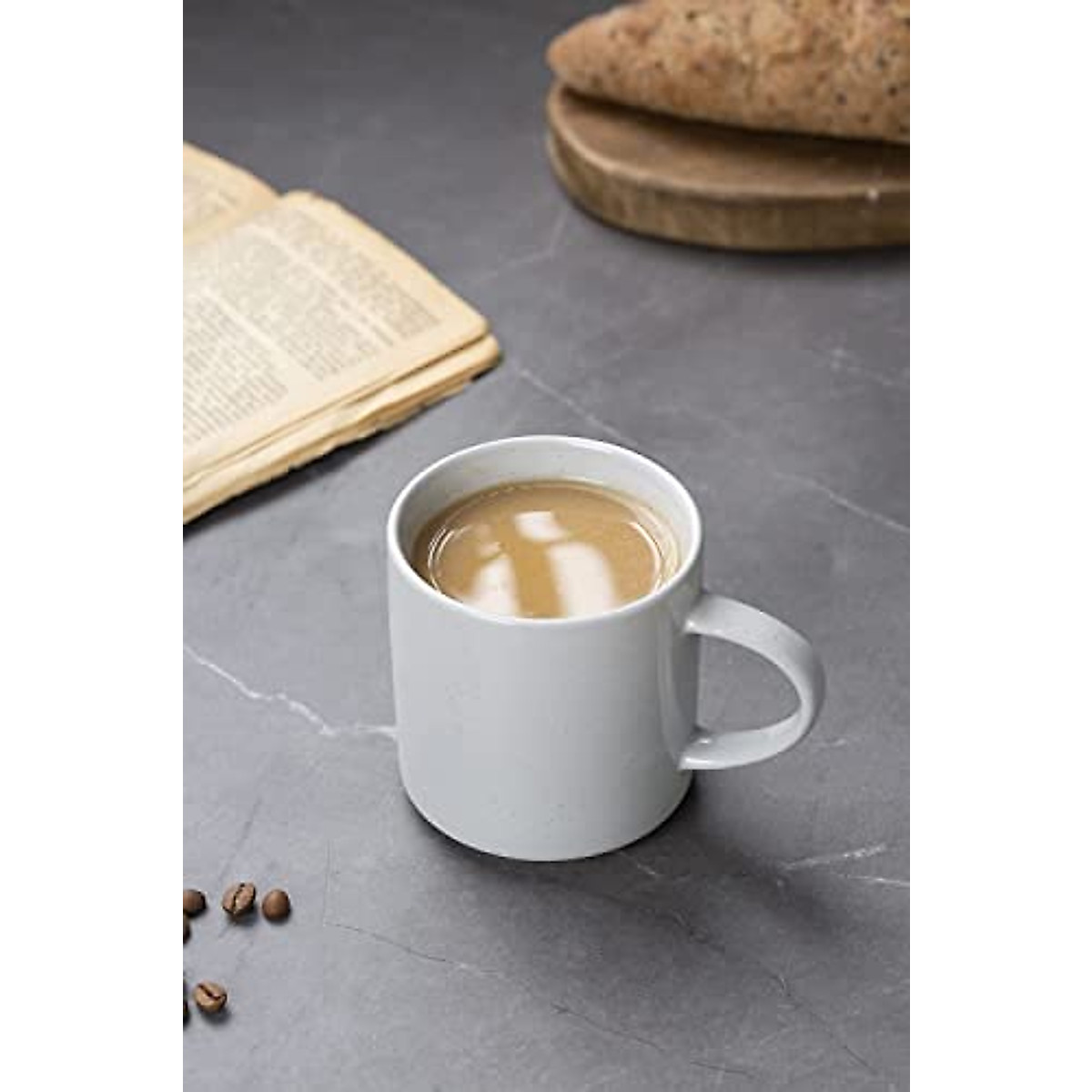 famiware Nebula 4 Pieces Coffee Mug, 12 oz Catering Mugs with Handle for Coffee, Tea, Cocoa, Milk, Multi-color