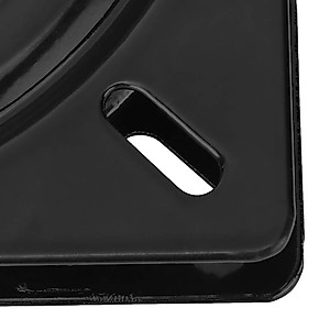 Alvinlite Turntable Bearings Hardware Square Ball Bearing Rotating Turntable Bearing Plates for Rotating Table Serving Tray (8 inch)