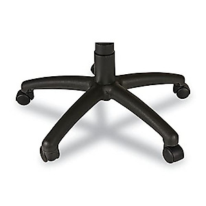 Alera ALEET4017B Etros Series 275 lbs. Capacity Mesh Mid-Back Petite Swivel/Tilt Chair - Black