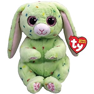Ty Beanie Bellie Peridot - Green Easter Bunny - 6", child