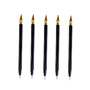 Multitools 8pcs Paint Brushes Set Paint Sets Cleaning Tools Scratch Brush Set Stylus Scratch Painting Pen Stylus Pens Scratching Drawing Pen Coloring Pen Repair Pen Mending Pen