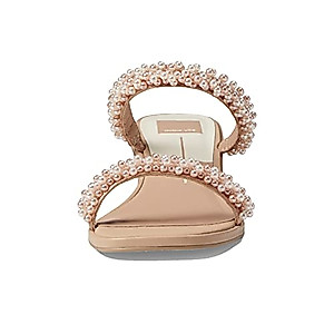 Dolce Vita Women's River Low, SCULPTURAL Heel, Blush Multi Pearls, 9.5