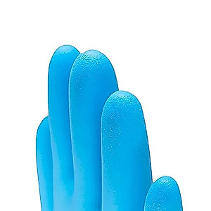 Amerisano 100% Nitrile Exam Gloves | Medical Grade, 510(k), Exceptional tactile sensitivity, Latex & Powder Free, 3 mil, Non-Sterile | Blue (Pack of 2000, X-Small)