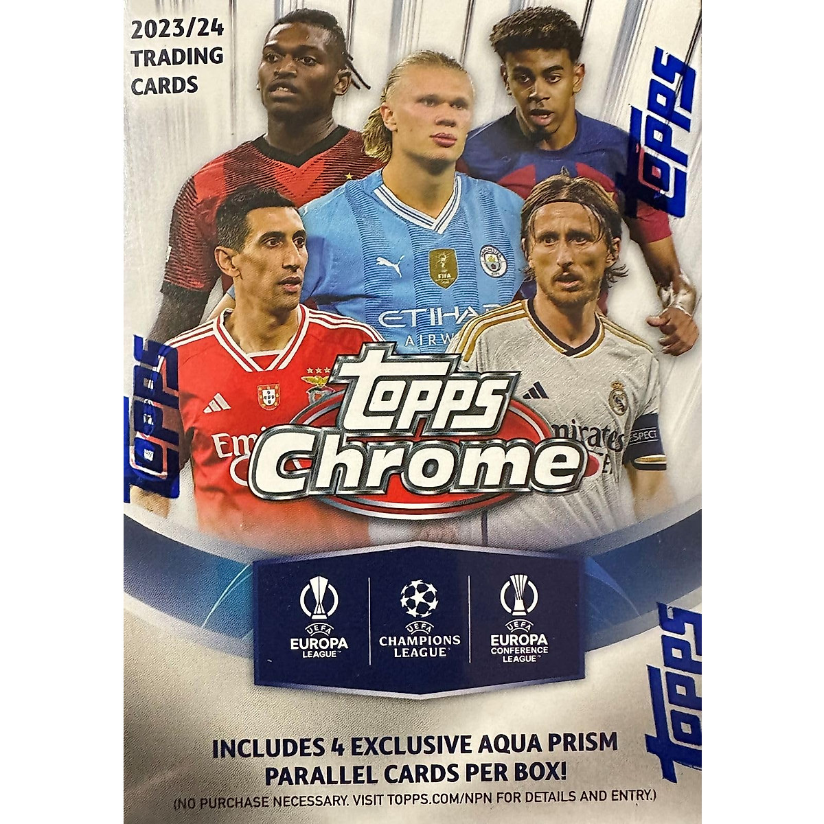 2023/24 Topps Chrome UEFA Club Competitions Soccer Value Box