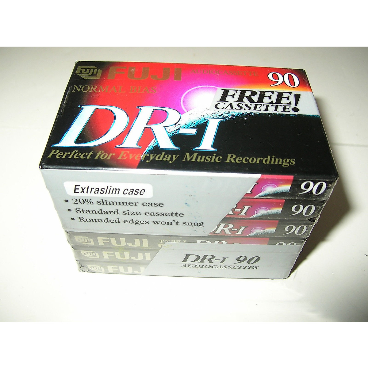 Fuji 5 Pack Recordable Audio Tapes