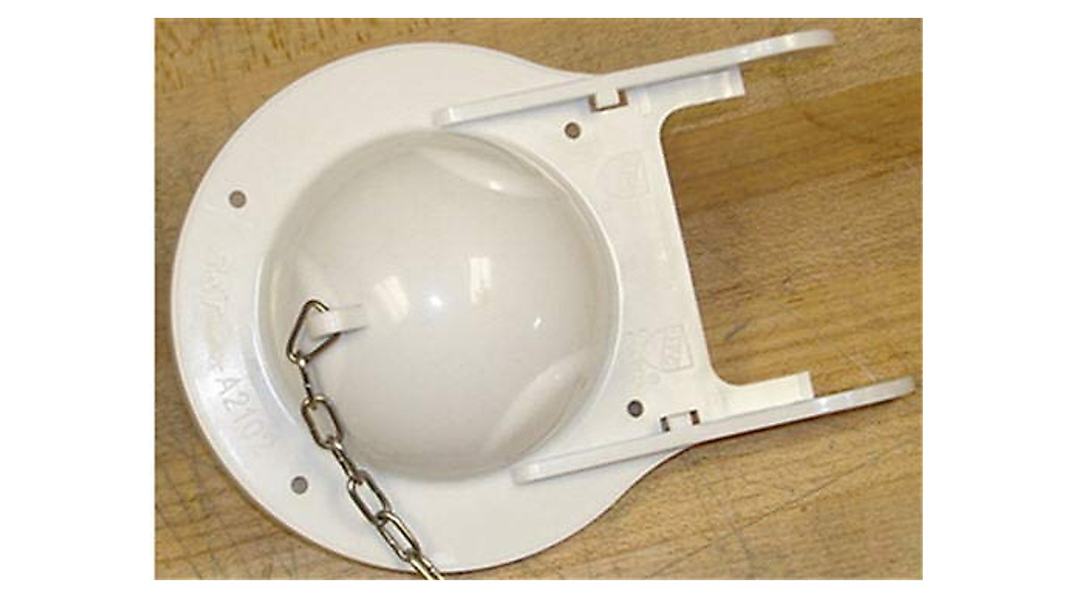 Official Jacuzzi HF04000 3" Toilet Flapper w/ Chain & Seal