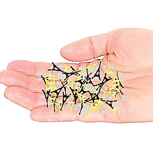 Beistle Eiffel Tower Confetti Table Decoration International Paris French Theme Party Supplies, One Size, Black/Gold/Silver