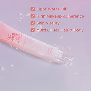 TOUCH IN SOL Liquid Primer 1.01 fl.oz – Boost Hydration before Makeup -Beautiful Radiant Glow Skin - With Damask Rose Oil and Water – Multi Oil for Face, Nails and Hair, No Pore Blem Priming Water