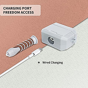 TOLUOHU 6In1 Accessories for Hammer AirPods Pro Case with Keychain, 3D Anime Cute Silicone Cover Fashion Cool Protective Cover Compatible Airpods Pro Ear Hook for Kids -Thor Hammer