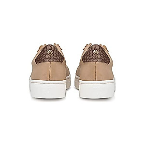 bugatti Women's Low-Top Sneakers, Sand Reptile Print, 10