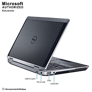 Dell Latitude E6330 13' Notebook PC - Intel Core i5-3320M 2.6GHz 8GB 320GB DVDRW Windows 10 Professional (Renewed)