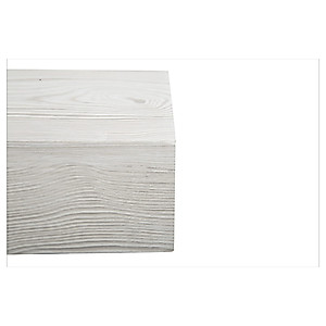 Kiera Grace Chunky Floating Shelves, Modern Wall Mounted Shelves Hanging Shelf for Home, Room, Office, 22", Grey, 1Pack