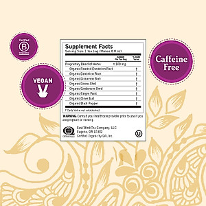 Yogi Tea Roasted Dandelion Spice DeTox Tea - 16 Tea Bags per Pack (4 Packs) - Organic DeTox Tea - Includes Roasted Dandelion Root, Dandelion Root, Cinnamon Bark, Cocoa Shell & More