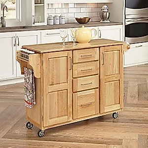 Kitchen Center with Breakfast Bar by Home Styles