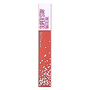 Maybelline New York Super Stay Matte Ink Liquid Lipstick, Transfer Proof, Long Lasting, Limited Edition Birthday Cake Scented Shades, Show Runner, 0.17 Fl Oz